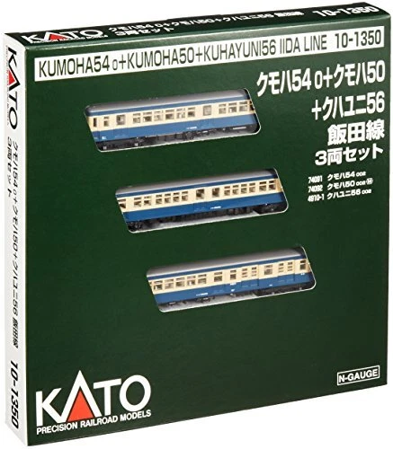 KATO N GAUGE Kumoha 540Tasu Kumoha 50+ Kuhayuni 56 Iida 3-Car Set 10 ...