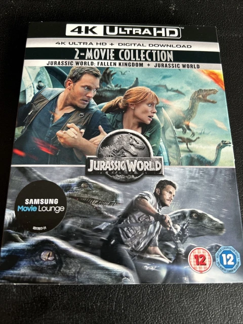 JURASSIC WORLD & Fallen Kingdom. 2 Movie Collection 4k UHD New & Sealed ...