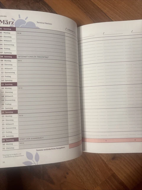 MEIN HAUSHALTSKALENDER 2026 Heft Planer Geld und Haushalt neu EUR 1,00 ...
