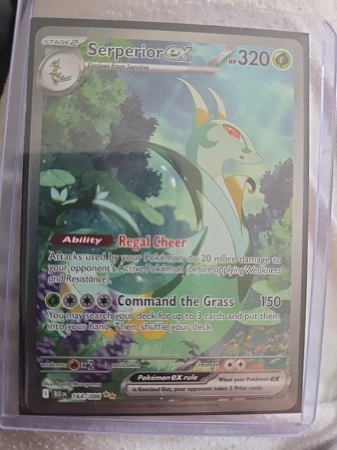 POKÉMON TCG SERPERIOR EX Sir 164/086 Black Bolt English Card Near Mint ...