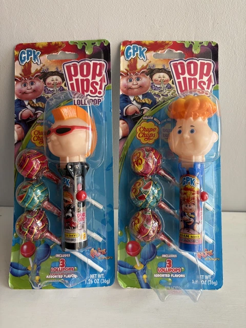 Garbage Pail Kids Two Pop Ups Lollipops New Sealed Gpk 21 48 Picclick Uk