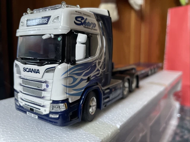 WSI SCANIA V8 Sharp transport with low loader trailer EUR 263,48 ...