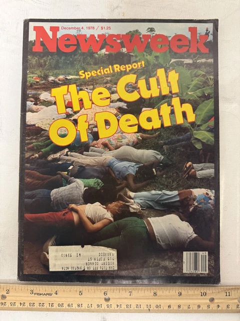 NEWSWEEK MAGAZINE DECEMBER 4, 1978 Special Report: Death Cult of Jim ...
