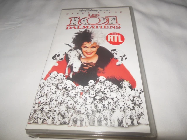 K7 VHS, DE Disney, en très bon état : Les 101 Dalmatiens (le film) EUR 8,00 - PicClick FR