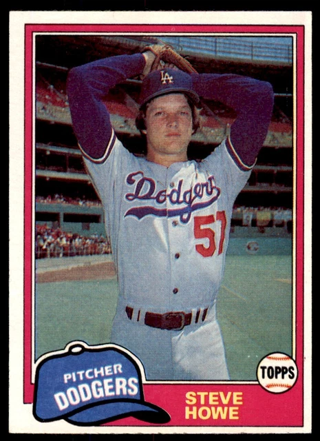 1981 TOPPS STEVE Howe recrue. Los Angeles Dodgers #693 EUR 1,91 ...