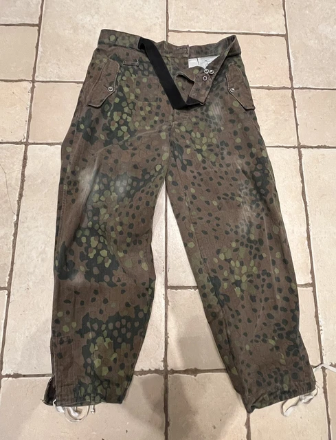 WW2 GERMAN M44 Pea Dot Panzer Trousers Reenactors £45.00 - PicClick UK