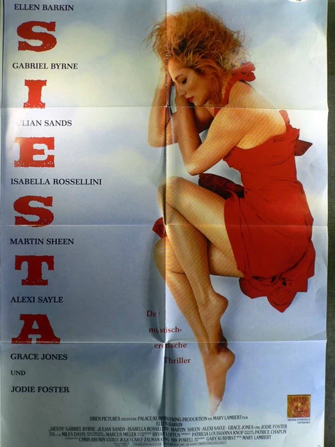 Siesta Ellen Barkin Martin Sheen Filmposter A1 84x60cm Gefaltet Eur 3500 Picclick Fr