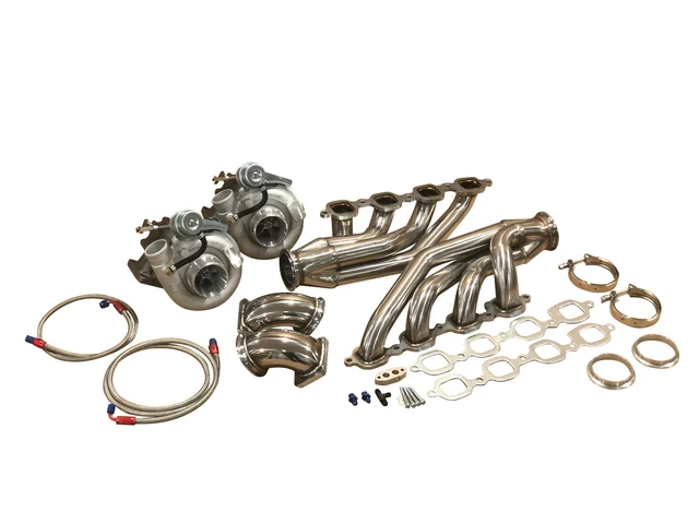 KIT DE TURBO Twin Turbo Pour Chevy Vortec 2014+ LT LT1 LT4 GEN 5 L83 ...