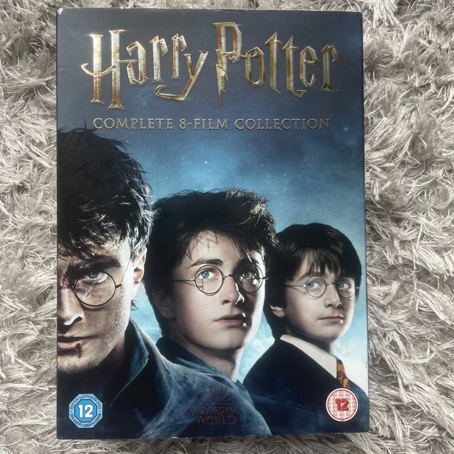 HARRY POTTER COMPLETE 8 Film Collection DVD Boxset 16 Discs- VGC - Free ...
