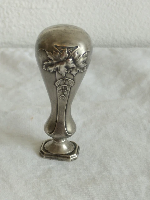 ANCIEN SCEAU CACHET De Cire Argent Massif Français Art Nouveau 1900 EUR ...