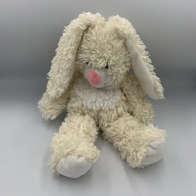 CARD FACTORY SNUGGLE Fluffs Cream White Bunny Rabbit Soft Toy Plush £19 ...