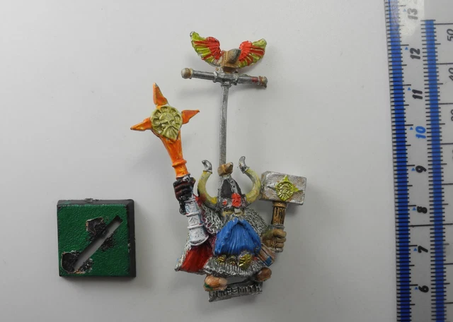 KRAGG THE GRIM Metal Dwarfs Army Dwarf Runelord Krag Grimm Warhammer ...