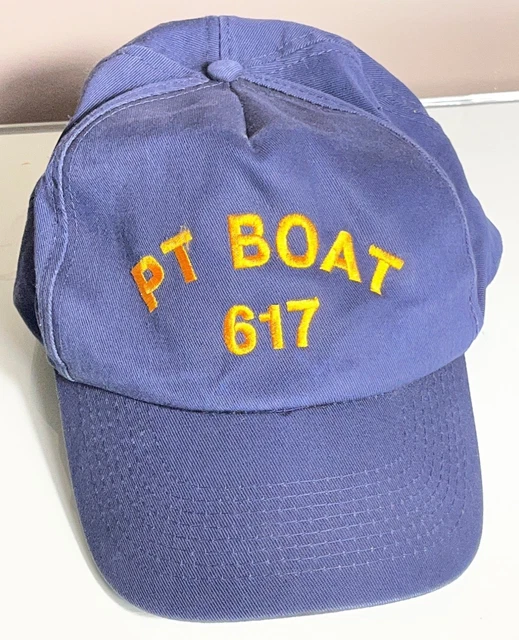 VTG PT BOAT 617 US Battleship Hat Navy Military Cap Militaria ...