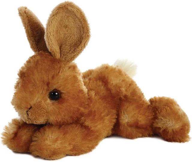 AURORA 8-INCH FLOPSIE Rabbit, Brown £17.37 - PicClick UK