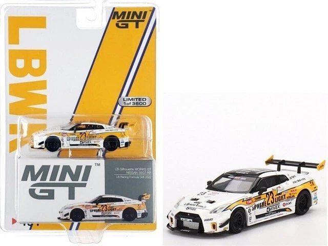 MINI GT NISSAN LB Silhouette WORKS GT 35GT-RR Formule course dérive 491 ...