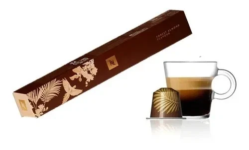 NESPRESSO 10 ORIGINAL capsules FOREST ALMOND Flavour coffee pods ...