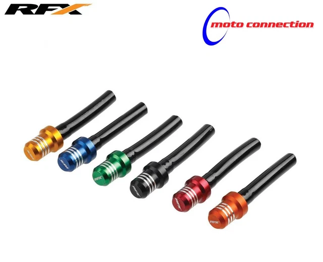 RFX BILLET FUEL Tank Breather / Vent Pipe Kawasaki Kx 85/125/250 Kxf ...