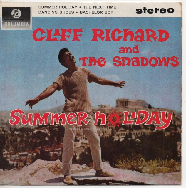CLIFF RICHARD AND THE SHADOWS summer holiday 1963 RARE UK STEREO 4 ...