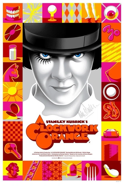 A CLOCKWORK ORANGE 4K Uhd Blu-Ray Stanley Kubrick Malcolm Mcdowell New ...
