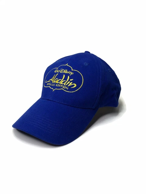 WALT DISNEY ALADDIN Movie Special Edition Blue Cap Baseball Hat Strap ...