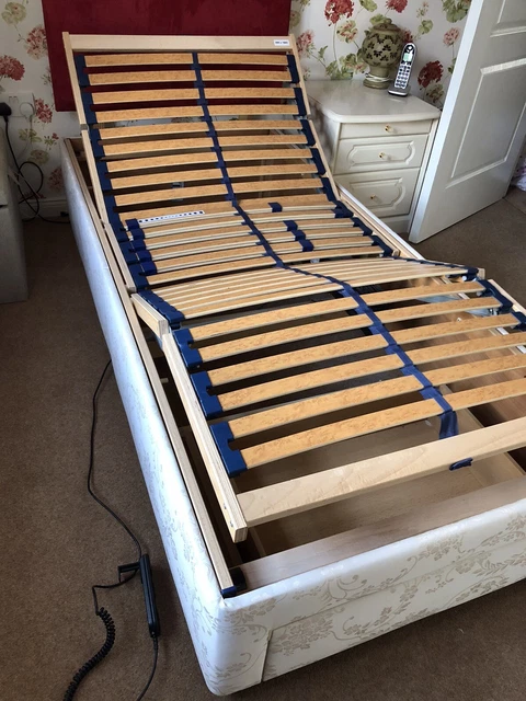 SINGLE ADJUSTABLE ELECTRIC bed frame £50.00 - PicClick UK