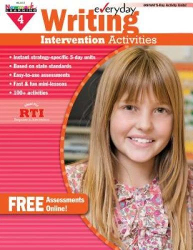 EVERYDAY INTERVENTION ACTIVITIES For Writing Grade 4 Book Paperback everyday-intervention-activities-for-writing-grade-4-book-paperback