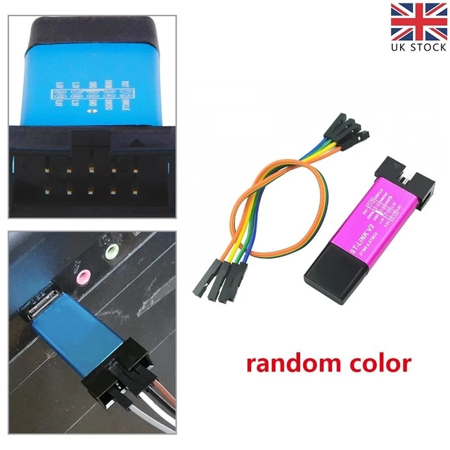 Mini St Link V2 Programmer Emulator Downloader Stm8 Stm32 With Dupont Cable Tool £6 99 Picclick Uk