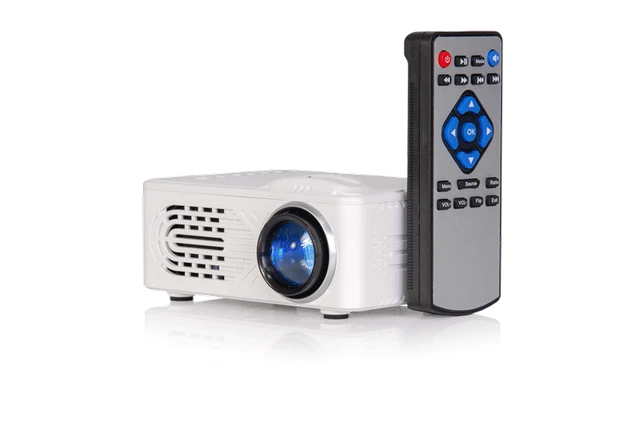 LTC LED-VIDEO-PROJEKTOR VP30-BAT Battery Remote Control USB / Tf/Av ...