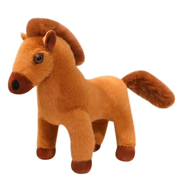 PLUSH HORSE TOY With Pp Cotton Filling For Kids And Collectors $20.35 ...