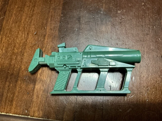 ACTION MAN MODERN Toy Gun Laser Gun Green Toy 1/6 Scale £2.75 - PicClick UK