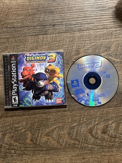 DIGIMON WORLD 3 (Sony PlayStation 1 PS1, 2002) CIB Complet - Testé ...