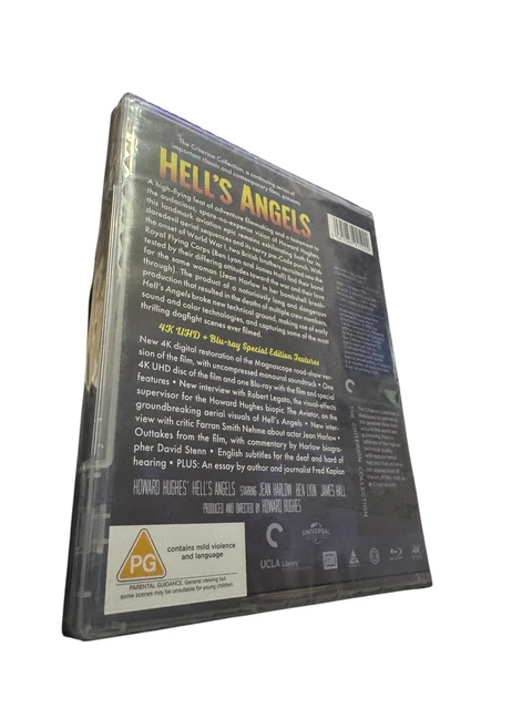 HELL'S ANGELS - The Criterion Collection [PG] 4K UHD £23.57 - PicClick UK