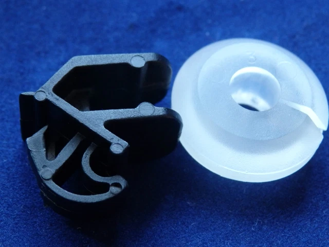 GENUINE FORD TRANSIT Mk1 Old Stock New Bonnet Stay Grommet And Securing ...