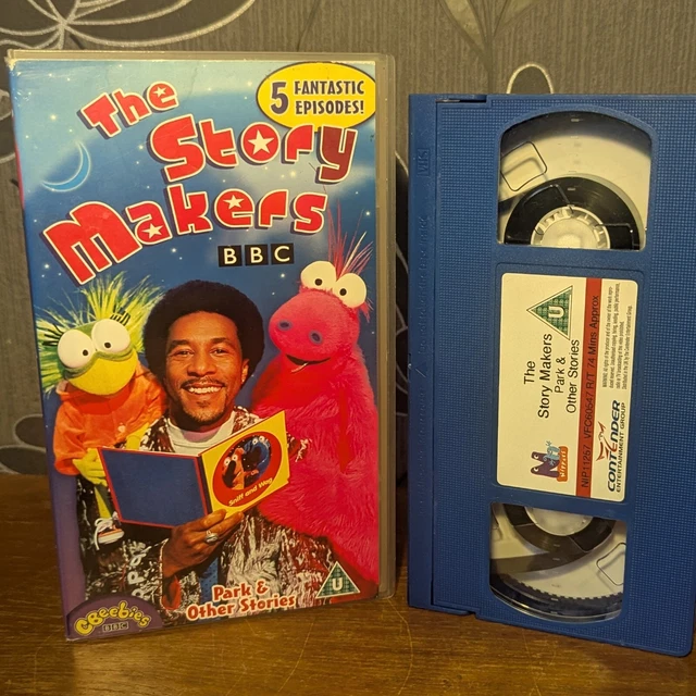 RARE THE STORY Makers Park & Other Stories VHS (Blue) *Tested* Kids ...