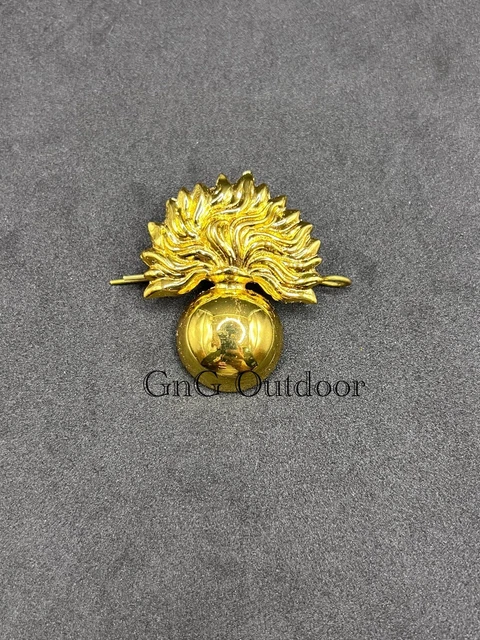 BRITISH ARMY GRENADIER Guards Anodised Cap Badge Grenadier Guards Beret ...