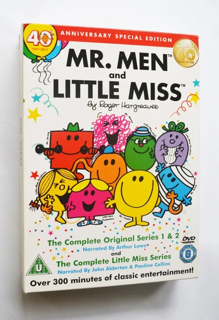 MR. MEN COMPLETE Series 1 & 2 and Little Miss Complete Series (2011) SE ...