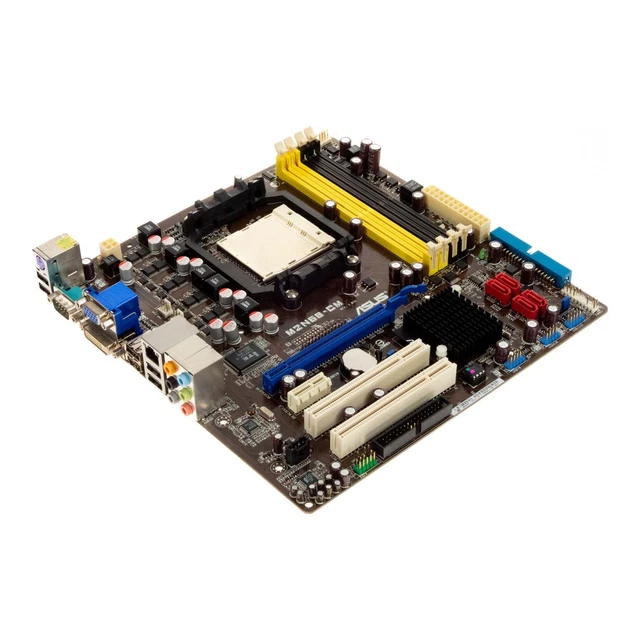 MOTHERBOARD ASUS M2N68-CM Socket AM2+AM2 DDR3 PCIe PCI mATX £30.58 ...