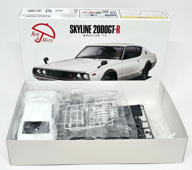 AOSHIMA 1/24 - Nissan Skyline 2000GT-R KPGC110 1973 Kenmary Scale Model ...
