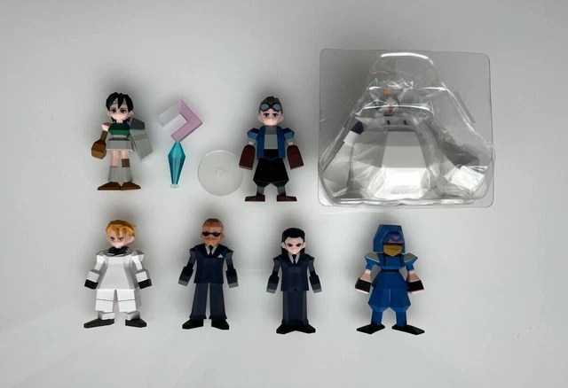 FINAL FANTASY VII Rebirth Polygon Set De 7 FF7 G Premio Kuji Square ...