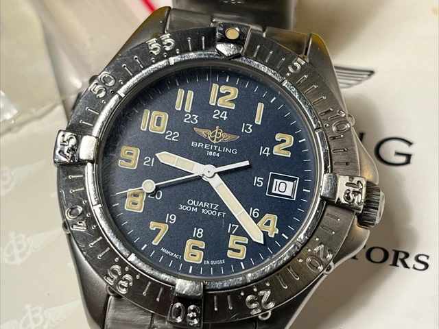 MONTRE BREITLING COLT , A 57035 , De Plongée 300 M EUR 500,00 - PicClick FR