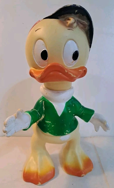 WALT DISNEY PRODUCTION Fifi Neveu Donald Caoutchouc Pouet Pouet Sifflet ...