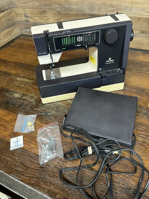 VIKING HUSQVARNA 150 Sewing Machine, works when pedal is pressed, NOT ...