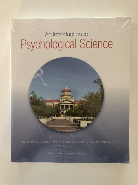 SOFT COVER AN Introduction To PSYCHOLOGICAL SCIENCE Edition For Univ ...