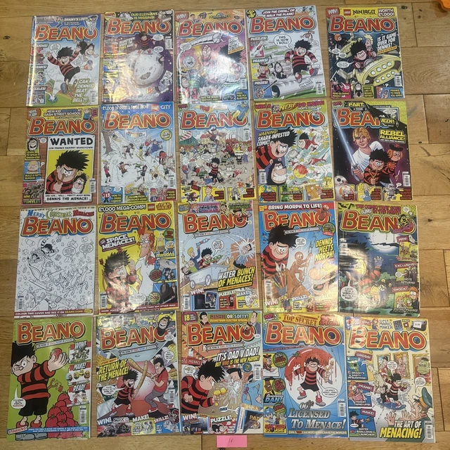 BEANO COMIC BUNDLE Magazine Job Lot Kids Comic 20 2016 £11.99 - PicClick UK