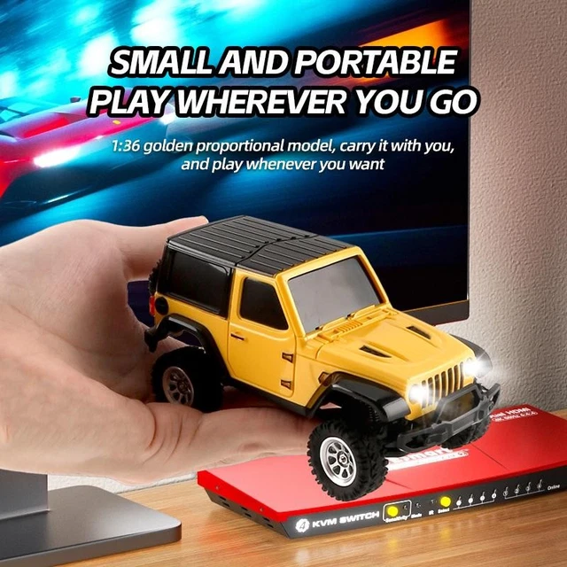 1/36 2.4G REMOTE Control Rock Crawler Mini RC Off Road Car 4×4 RTR ...