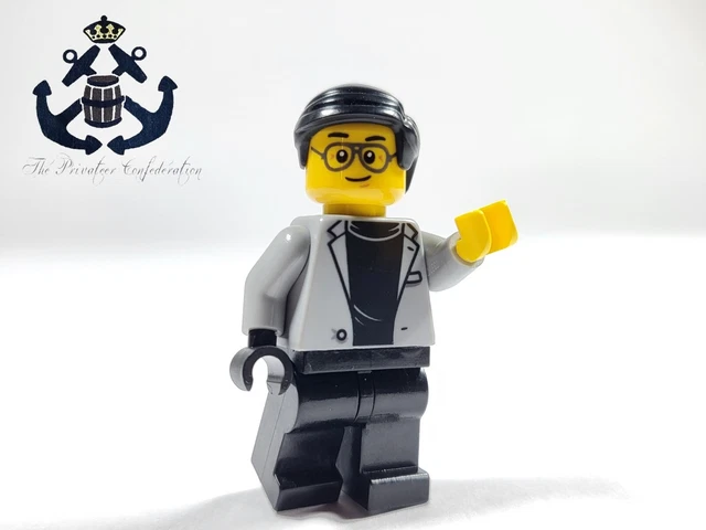 LEGO NINJAGO MINIFIGURE Cyrus Borg njo842 de NINJAGO City Markets Set ...