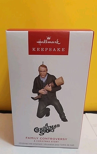 HALLMARK KEEPSAKE 2025 A Christmas Story Family Controversy Ornament ...