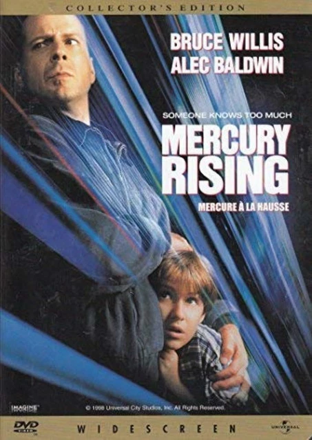 MERCURY RISING WILLIS, Bruce 1998 DVD Top-quality Free UK shipping EUR 5,12 - PicClick IT