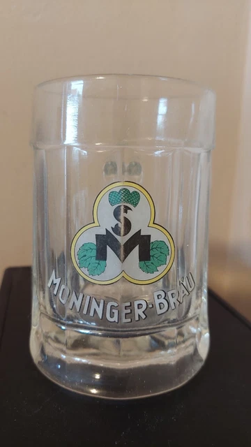 ALTES BIERGLAS BIERKRUG Brauerei Moninger Karlsruhe EUR 15,00 - PicClick DE