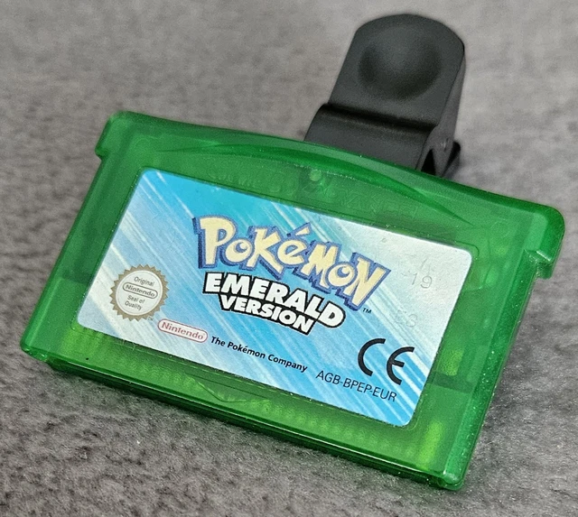 POKÉMON EMERALD VERSION Nintendo Gameboy Advance Genuine UK PAL New ...